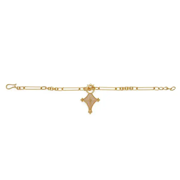 DHWANI BANSAL Adjustable Cruz Bracelet - Gold