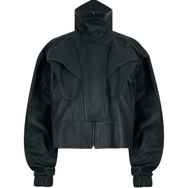LORENA SARAVIA Leather Jacket