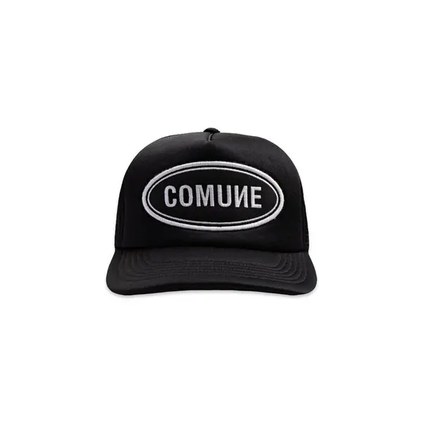 COMUNE Patch Active Trucker Hat - Black