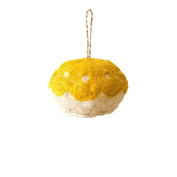 Likhâ Coco Coir Animal Planter Jellyfish - Orange