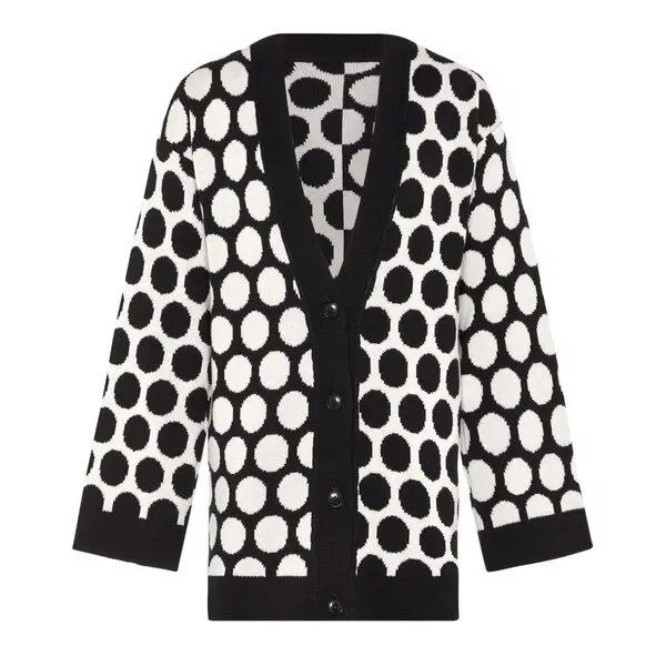 INGMARSON Circles Wool & Cashmere Cardigan