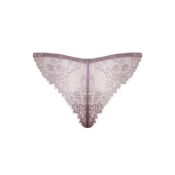DARILY UNDERWEAR Adjustable Brazilian Panties Lavender Light - Purple