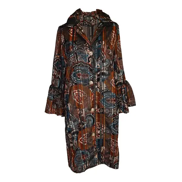 JENNAFER GRACE Cordelia Nomad Tapestry Driving Coat