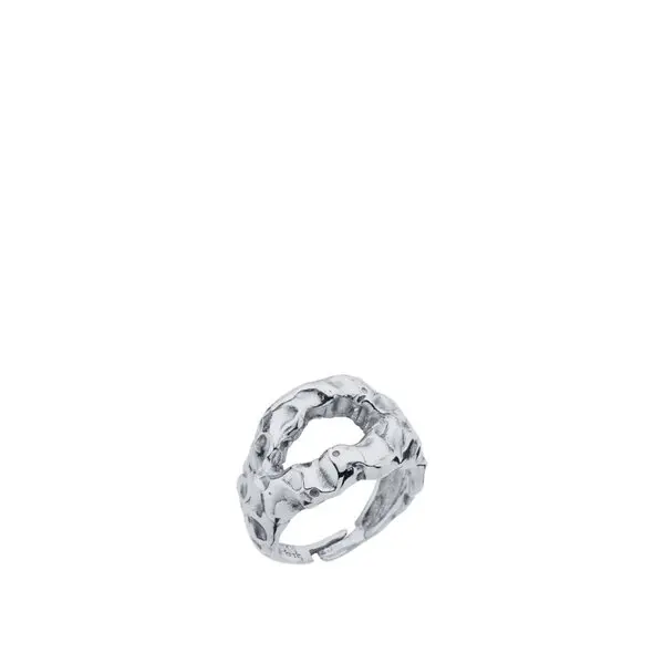 LINYA JEWELLERY Mazu Amorphous Ring - Silver