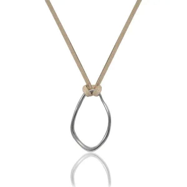 A WEATHERED PENNY Orb Pendant Necklace - Silver