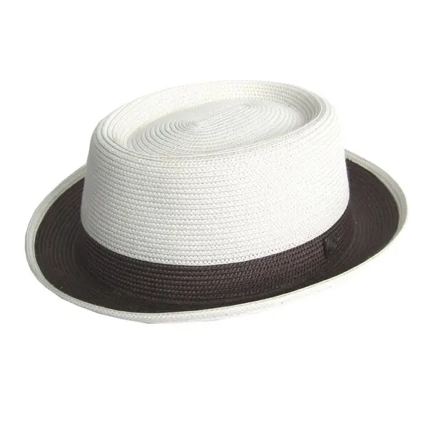 DASMARCA HATS Dasmarca Bobby Porkpie Hat - White