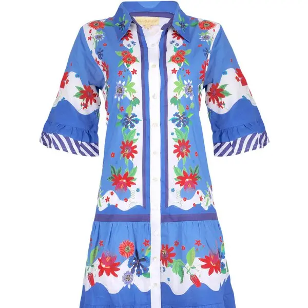 ISLAPAYAL Lisbon Mini Shirt Dress