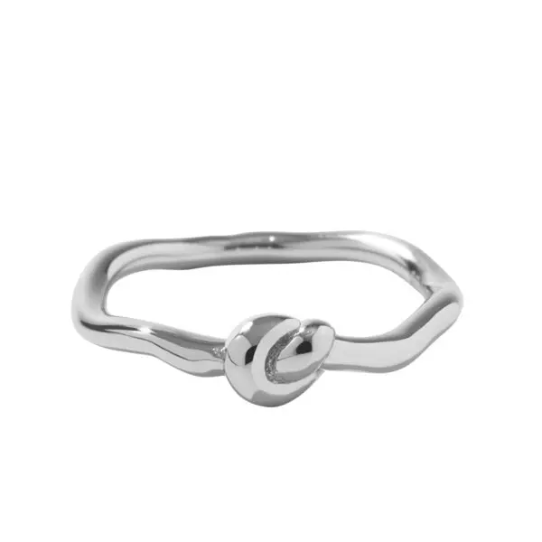 MURU Eternity Knot Ring - Silver
