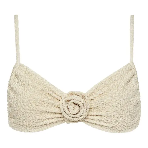 MONTCE Neutrals Devin Rosa Bikini Top - Brown