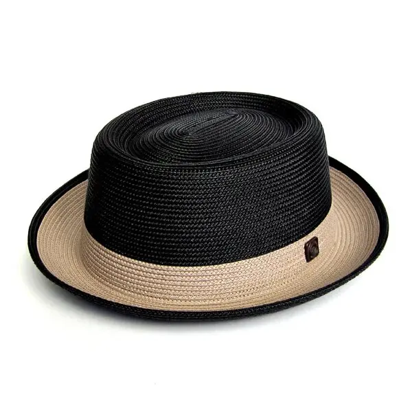 DASMARCA HATS Bobby Porkpie Hat - Black