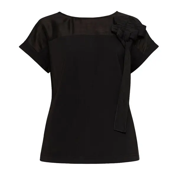 NISSA Bow-detail Top