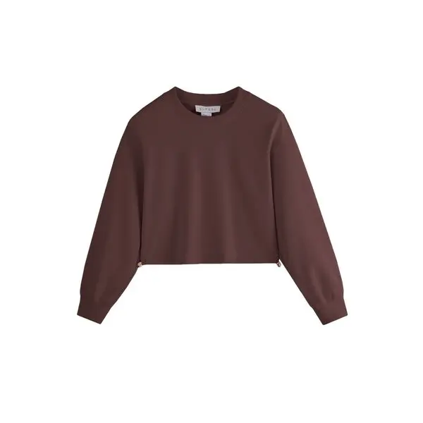 SUPESU Cubby Cropped Sweater