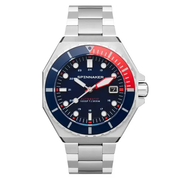 SPINNAKER Dumas Japanese Automatic Watch - Blue