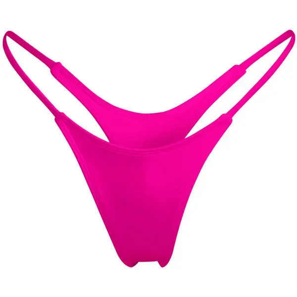 MINIMALE ANIMALE Wall Street Thong Bikini Bottom - Pink