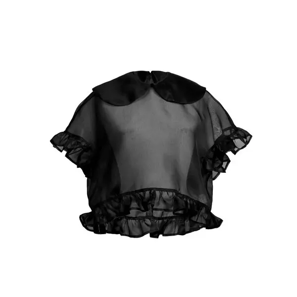 IOANA CIOLACU Dahlia Silk Organza Blouse