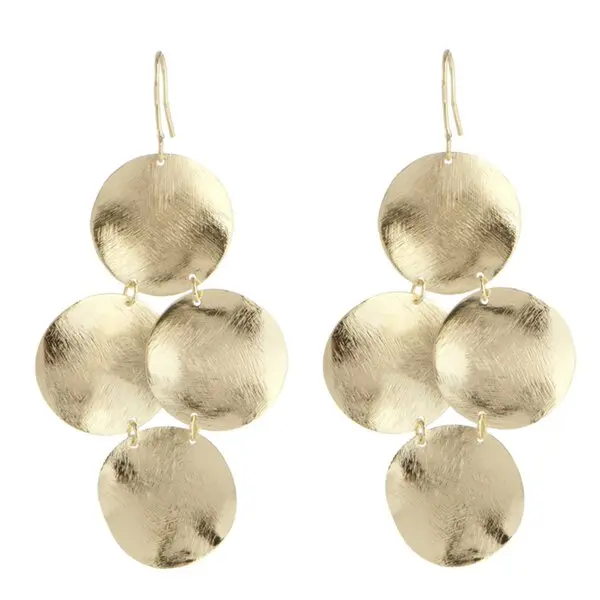 MARCIA MORAN Frieda Petite Chandelier Earrings - Gold