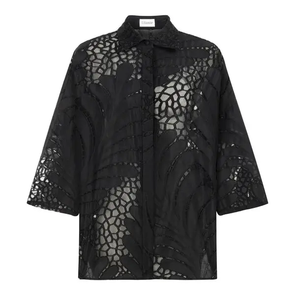 LILAMIE Victoria Oversize Long Resort Shirt