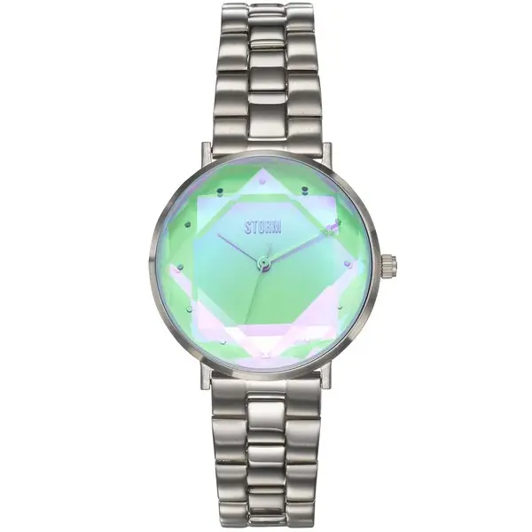 STORM Elexi Ice Watch - Green/silver/blue