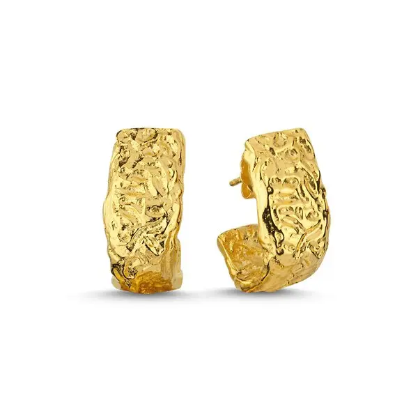 ASSUWA Babylon Hoop Earrings - Gold