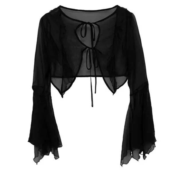 PALOMA LIRA Deadly Love Chiffon Top