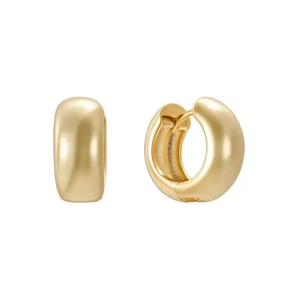 NAZZAR Small Hoop Earrings - Gold