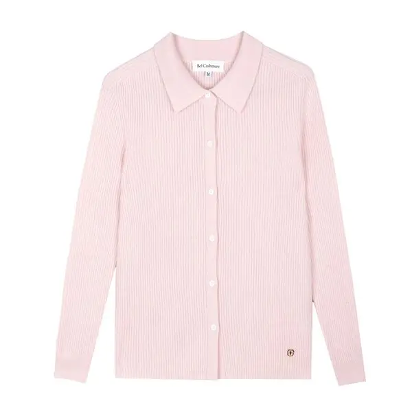 BEL CASHMERE Giselle Cashmere Cardigan - Pink