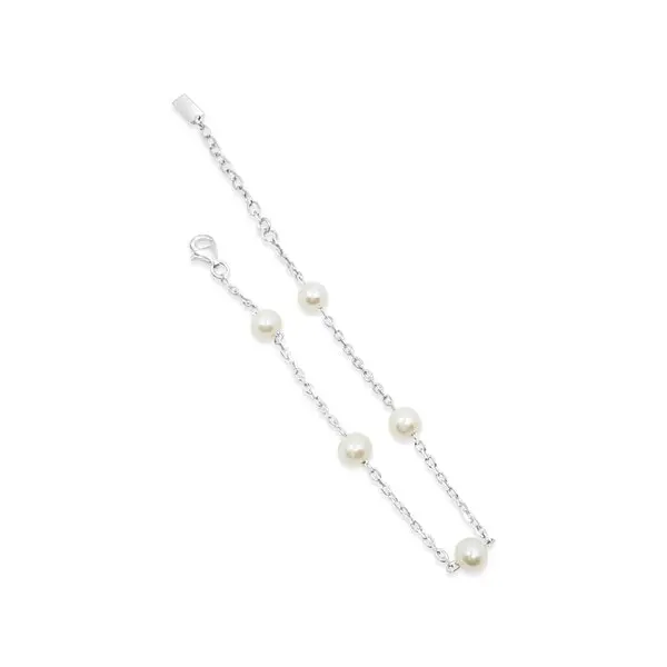 LUTIRO Freshwater Pearl Orbit Bracelet