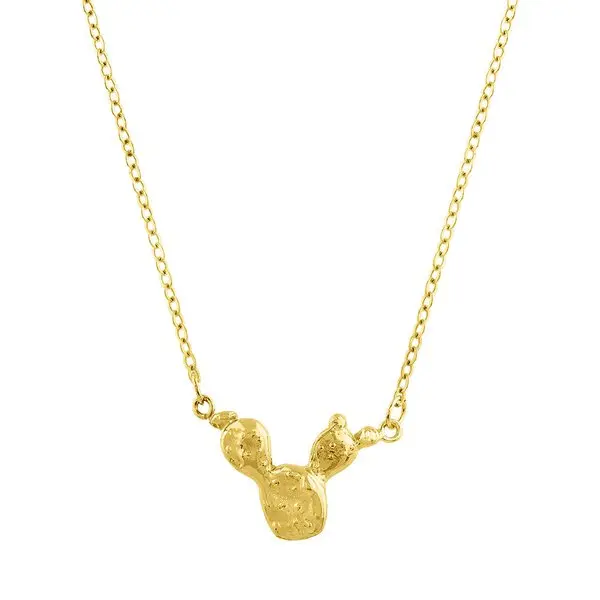 SOPHIE SIMONE DESIGNS Cactus Pendant Necklace