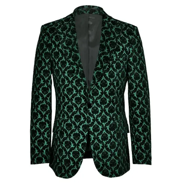 DAVID WEJ Washington Floral Jacquard Blazer