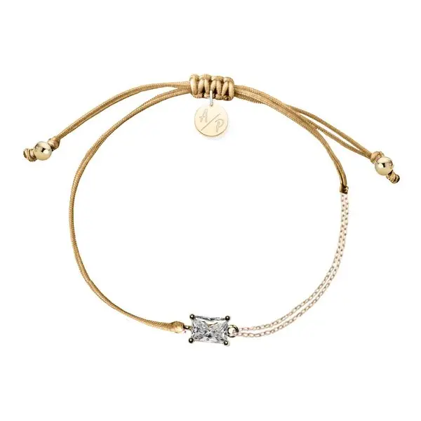 ADRIANA PAPPAS DESIGNS Cz Emerald Cut Bracelet - Brown