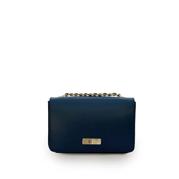 APATCHY LONDON Grace Leather Bag - Blue