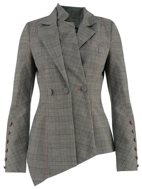 TIA DORRAINE Get Down To Business Asymmetric Blazer