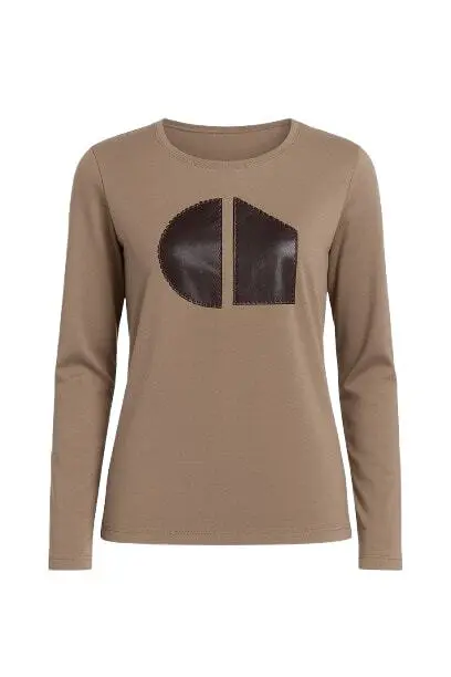 CONQUISTA Long Sleeve Logo Top