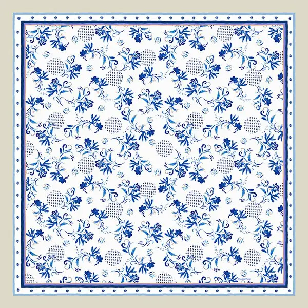 MARAETHRA Elements Silk Square Scarf