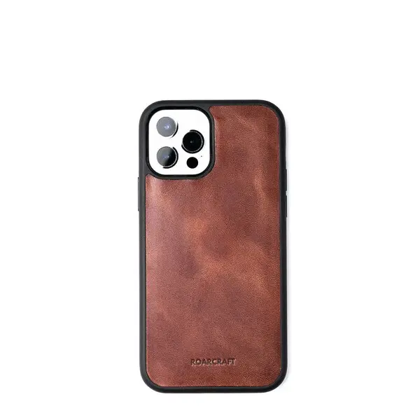 ROARCRAFT Iphone Leather Case Tobacco - Brown