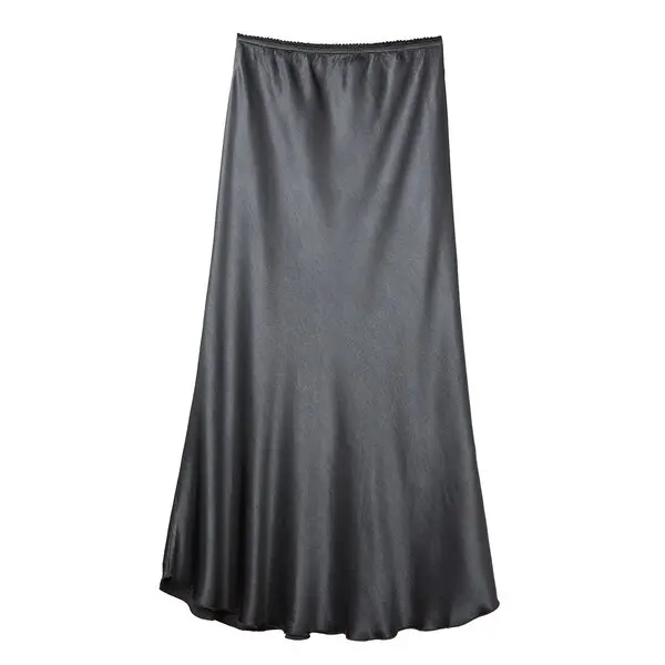 COVE Bias Cut Satin Skirt