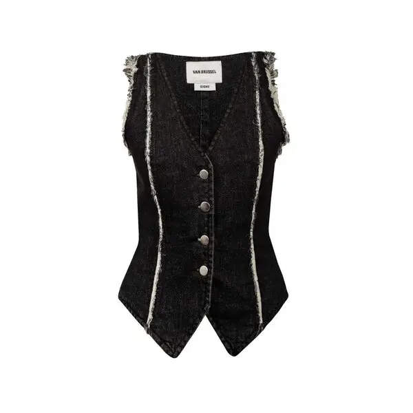 VAN BRUSSEL Saint Jacques Denim Vest