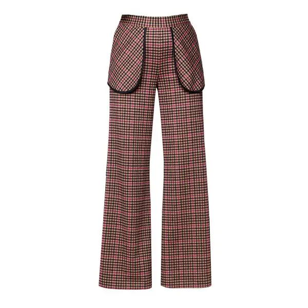 ARTISTA Cross Bloom Pants - Red
