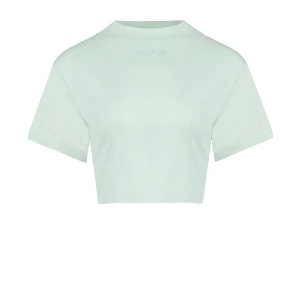 PCFG Free Heaven Crop T-shirt - Green/blue