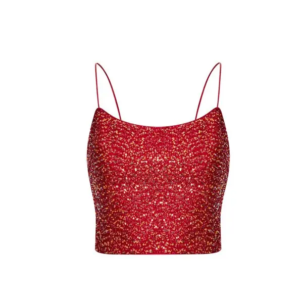 ELSAVA Sequin Top