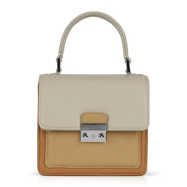 LUIS STEVEN Madie Top Handle Bag - Brown