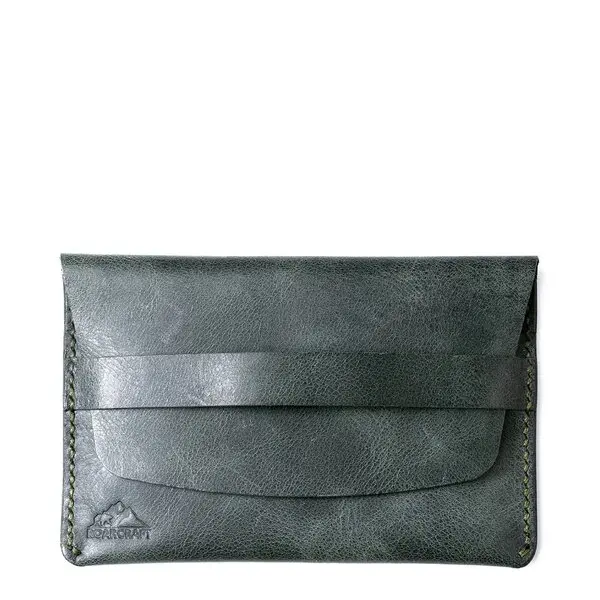ROARCRAFT Leather Travel Wallet Zeugma Emerald - Green