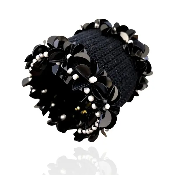 PINAR OZEVLAT Yasmine Cuff - Black