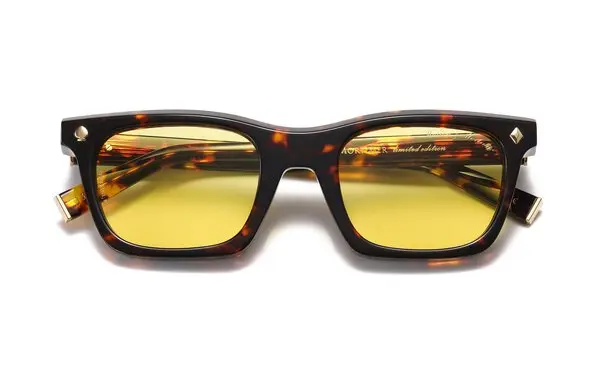 WALTON & MORTIMER Inferno Cuban Havana Sunglasses - Brown