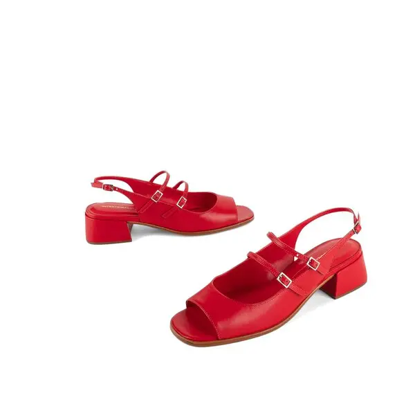 Intentionally Blank Peaches Slingback Heel