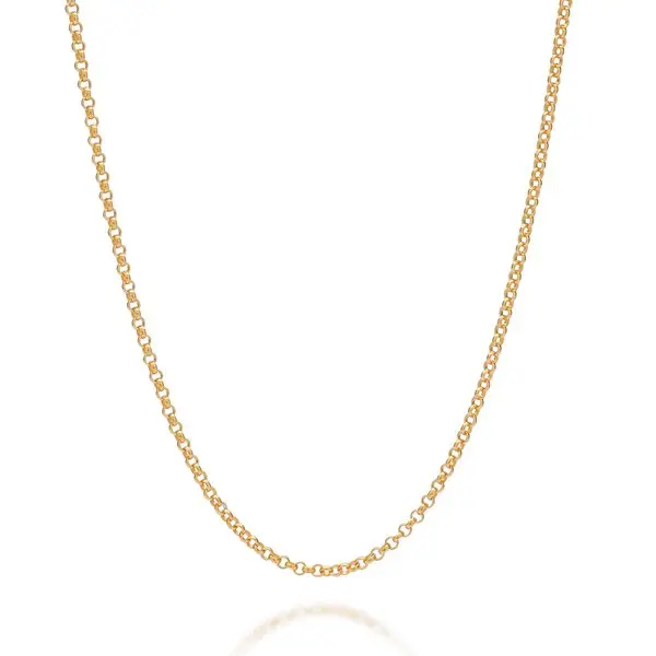 NELLOU JEWELLERY Belcher Chain Necklace - Gold