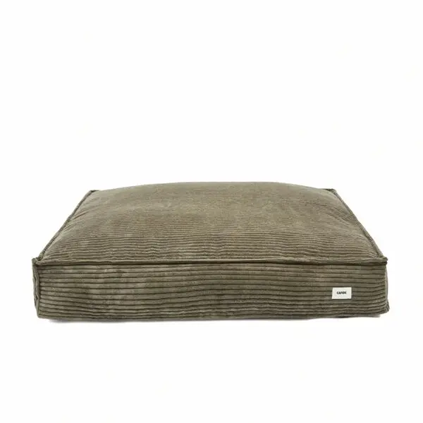CAFIDE Corduroy Dog Bed, Cuadra - Green