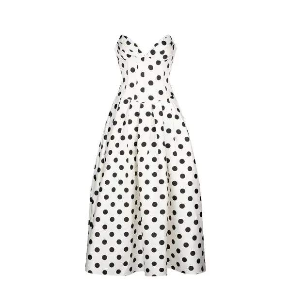 ATOIR Pepper Polka Dot Midi Dress