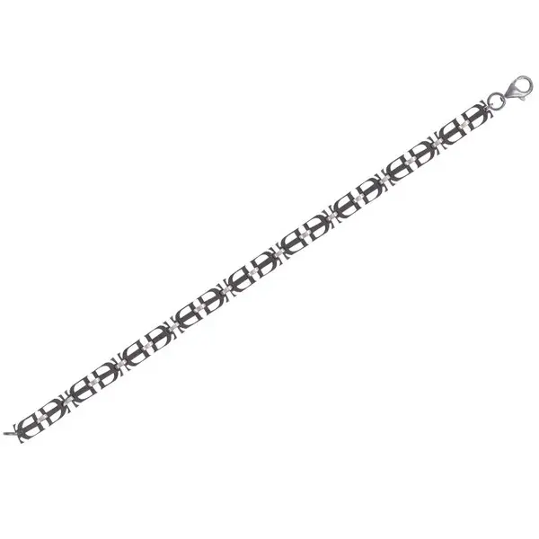 DIME TRIBE Signature Chain Bracelet - Silver