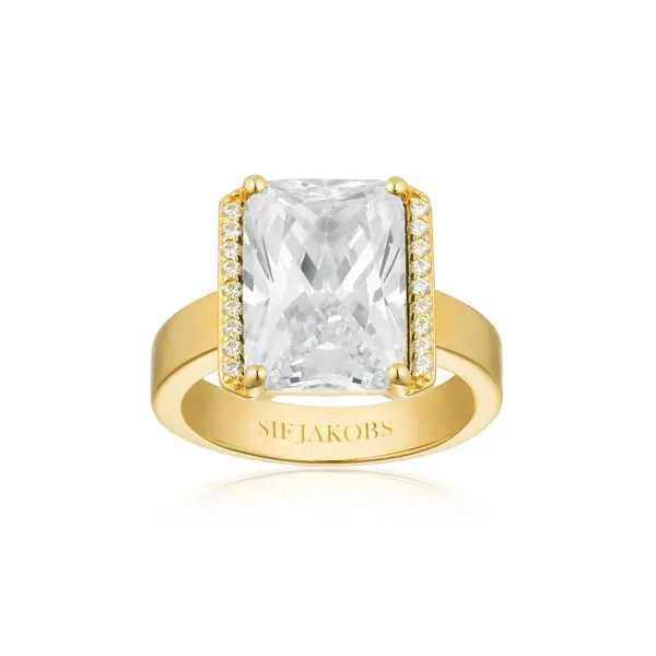 SIF JAKOBS JEWELLERY Roccanova Ring By - Gold/white